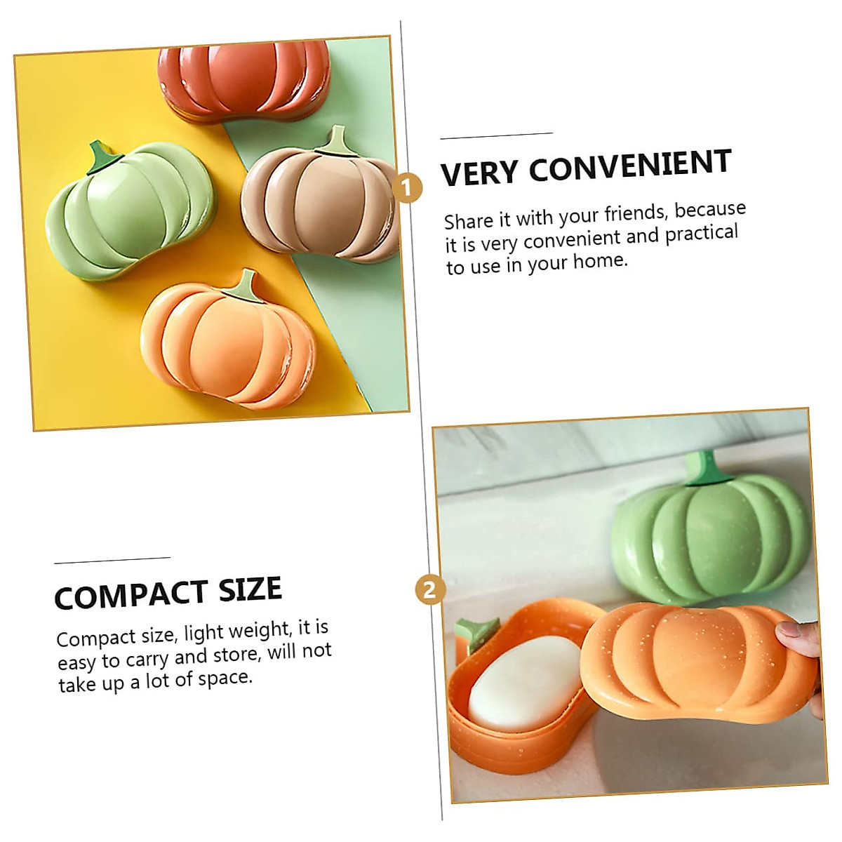 Zerodeko 4pcs Soap Box Container with Lid Bath Tub Tray Bathtub Soap Dish Draining Soap Container Shower Soap Container Sponge Dish Holder Bathroom Soap Container Soap Storage Box Soap Tray