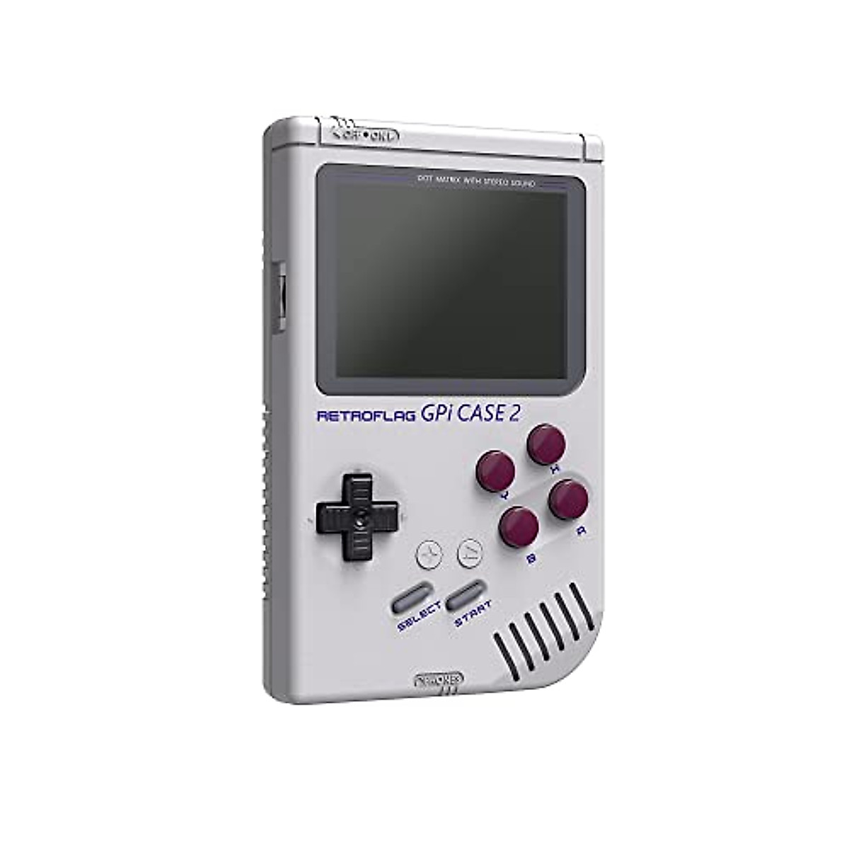 Retroflag GPi Case 2 for Raspberry Pi CM4, with 3.0” LCD and 4000mAh Li-on Rechargeable Battery, Type C Charging Port and Pi Easy Install with Carrying Bag