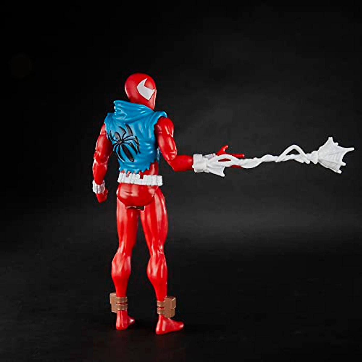 Marvel Spider-Man: Across The Spider-Verse Scarlet Spider Toy, 6-Inch-Scale Action Figure with Web Accessory, Marvel Toy for Kids Ages 4 and Up