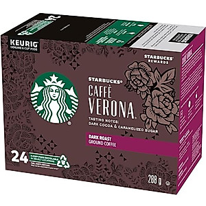 Starbucks Caffe Verona K-Cups, 24 Count