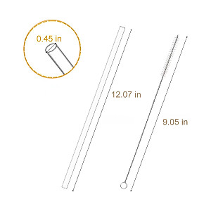 LKBBC 10 Pack Replacement Straws for Stanley Cup 40 oz Tumbler, Silicone Straws Stanley 14/20 /30/40 oz Stanley Tumblers Drinking Reusable