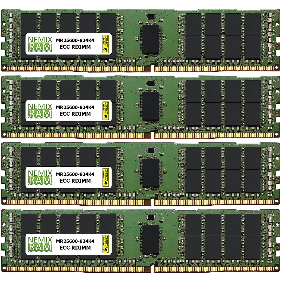256GB 4x64GB DDR4-3200 PC4-25600 2Rx4 RDIMM ECC Registered Memory by NEMIX RAM