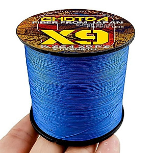 X9/12 Fishing Line 500m PE Multifilament Wire Strong Wear Resistance Saltwater/Fresh Water Light Bait Fishing Line