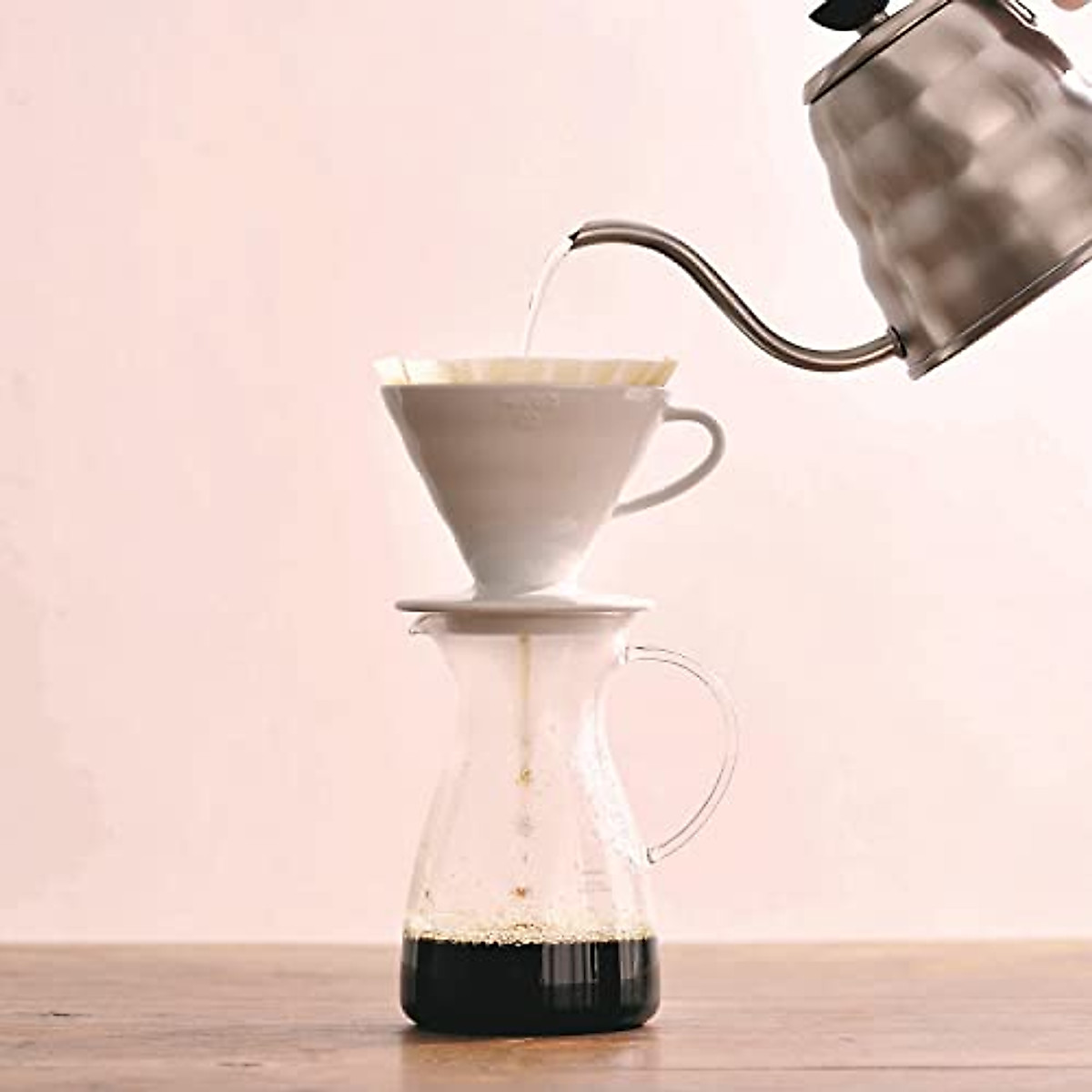 Hario Glass Coffee Decanter with Handle, 600ml, Clear