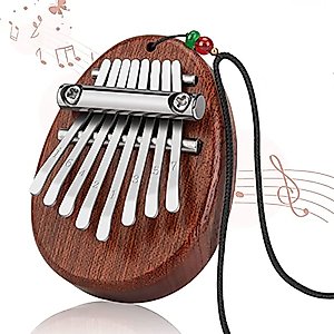 Lehay Mini Kalimba Thumb Piano 8 key Finger Mbira with Lanyard