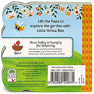 Little Yellow Bee Chunky Lift-a-Flap Board Book (Babies Love)