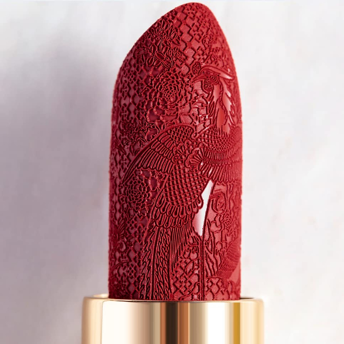 Catkin Rouge Matte Lipstick, Waterproof Long Lasting Satin Moisturizing Smooth Soft 0.13 Ounce-Chinese Style (CR139)