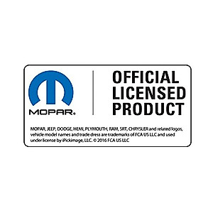 iPick Image, Compatible with - RAM Head Logo UV Graphic Black Metal Face-Plate on ABS Plastic 2 inch Tow Hitch Cover