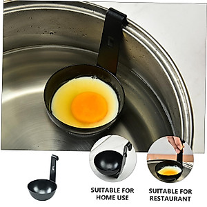 RORPOIR 2pcs Egg Boiler Poached Egg Maker Kitchen Utensil Holder Kitchen Utensils Holder Microwave Steamer Stainless Egg Poacher Bbq Tools Eggwich Maker Egg Cooker Stainless Steel Boiled