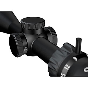 MEOPTA Optika5 3-15x44 Durable Versatile Compact Adjustable Hydrophobic 1" Tube Hunting Gun Scope with Z Plus Crosshair Reticle