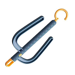 Cabilock Swivel Hook Hanger Multi Purpose Hanger Small Clothes Drying Rack Hanging Hooks Outdoor Shoes Drying Rack Shoes Hooks Slipper Drying Racks abs Portable Slippers to Rotate