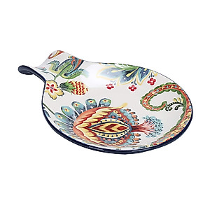 Bico Protea Cynaroides Ceramic Spoon Rest, House Warming Gift, Dishwasher Safe