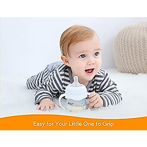 Baby Bottle Handles for Philips Avent Natural Baby Bottles, Compatible Avent Bottle Holder for Baby, 2 Count