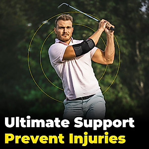 ZOYER Elbow Brace for Tendonitis and Tennis Elbow for Women and Men, Adjustable Elbow Support with Customized Pressure, Suitable for Pain Relief, Sports Injury Recovery, Sprains, Strains, Arthritis