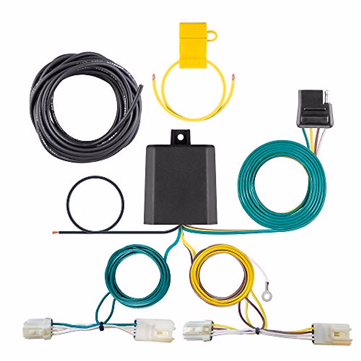 CURT 56425 Vehicle-Side Custom 4-Pin Trailer Wiring Harness, Fits Select Nissan Murano