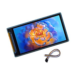 1.9inch LCD Display Module, 170×320 Resolution RGB 262K Colors IPS Screen, Embedded ST7789V2 Driver chip, Using SPI Interface, for Raspberry Pi, Arduino, STM32, etc.