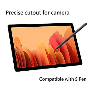 WUWIVE [2 Pack] Galaxy Tab A7 Screen Protector,Tempered Glass for Samsung Galaxy Tab A7 2020 10.4-inch(SM-T505/SM-T500)