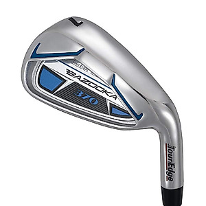 Tour Edge Bazooka 370 Complete Golf Set Senior Flex-Graphite-LH, Black/Blue, One Size (B6SLGU13.B)