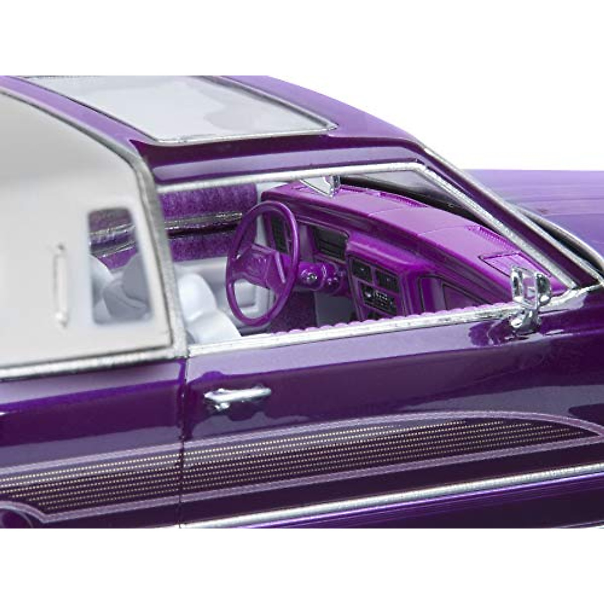 Revell 85-4438 Custom Cadillac Lowrider Model Car Kit 1:25 Scale 110-Piece Skill Level 5 Plastic Model Building Kit , Purple