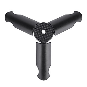 Phone Tr,Mini Smartphone Clamp Clip Mount Tr,Clamp Tr for Selfie Stick, Tr, Monopod, Antislip Mat Tr Feet,5cm to 8.5cm Phones