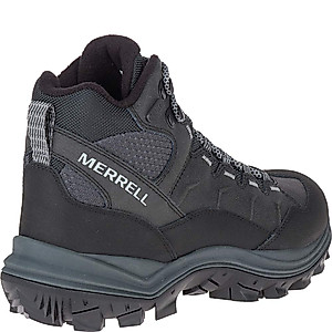 Merrell Men's Thermo Chill Mid Waterproof Snow Boot, Black, 14