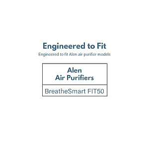 Filter-Monster True HEPA Replacement Compatible with Alen FF50 Air Filter for Allergies and Dust