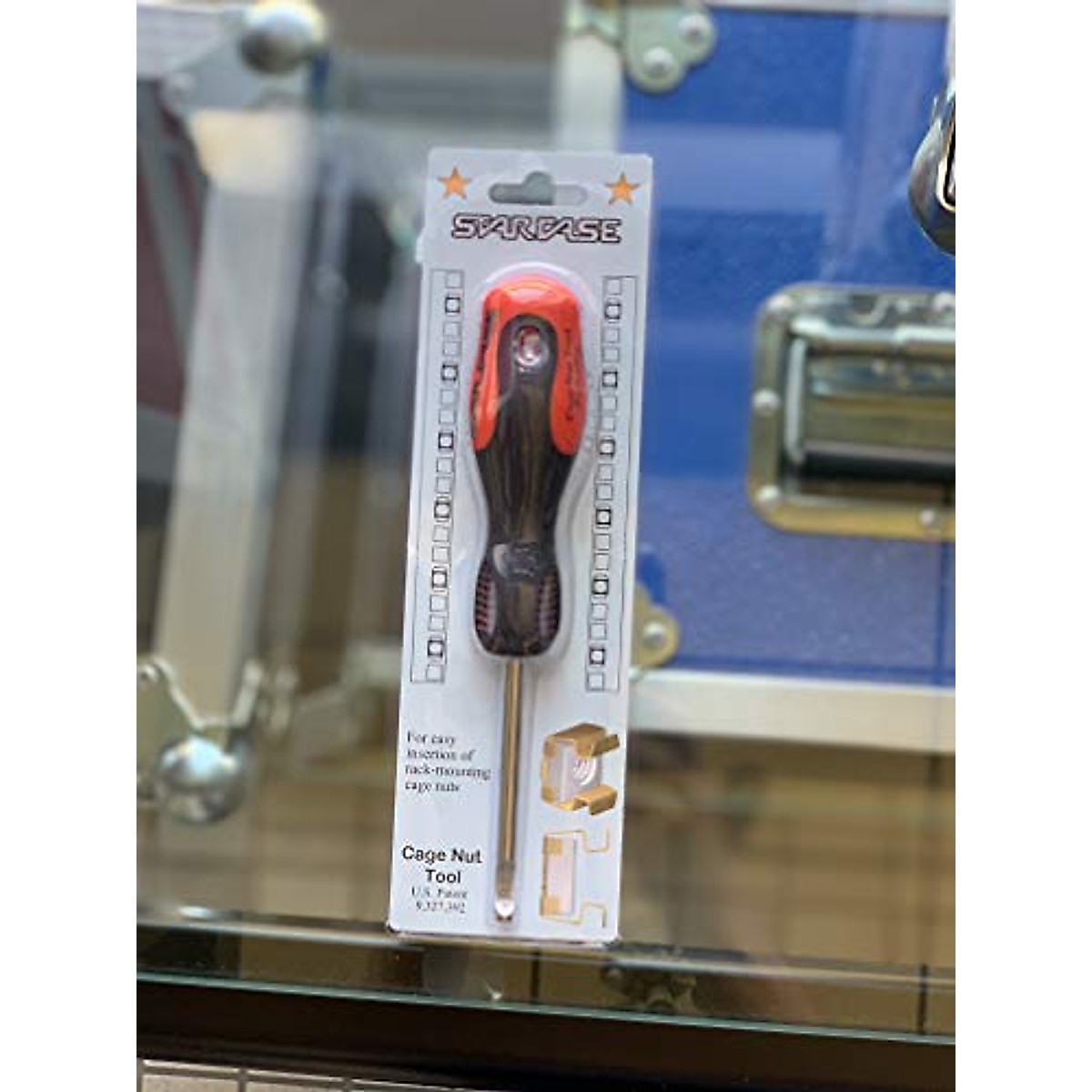 Cage Nut Insertion Tool for 3/8" Square Hole Rack Rail (4HARCNITOOL)