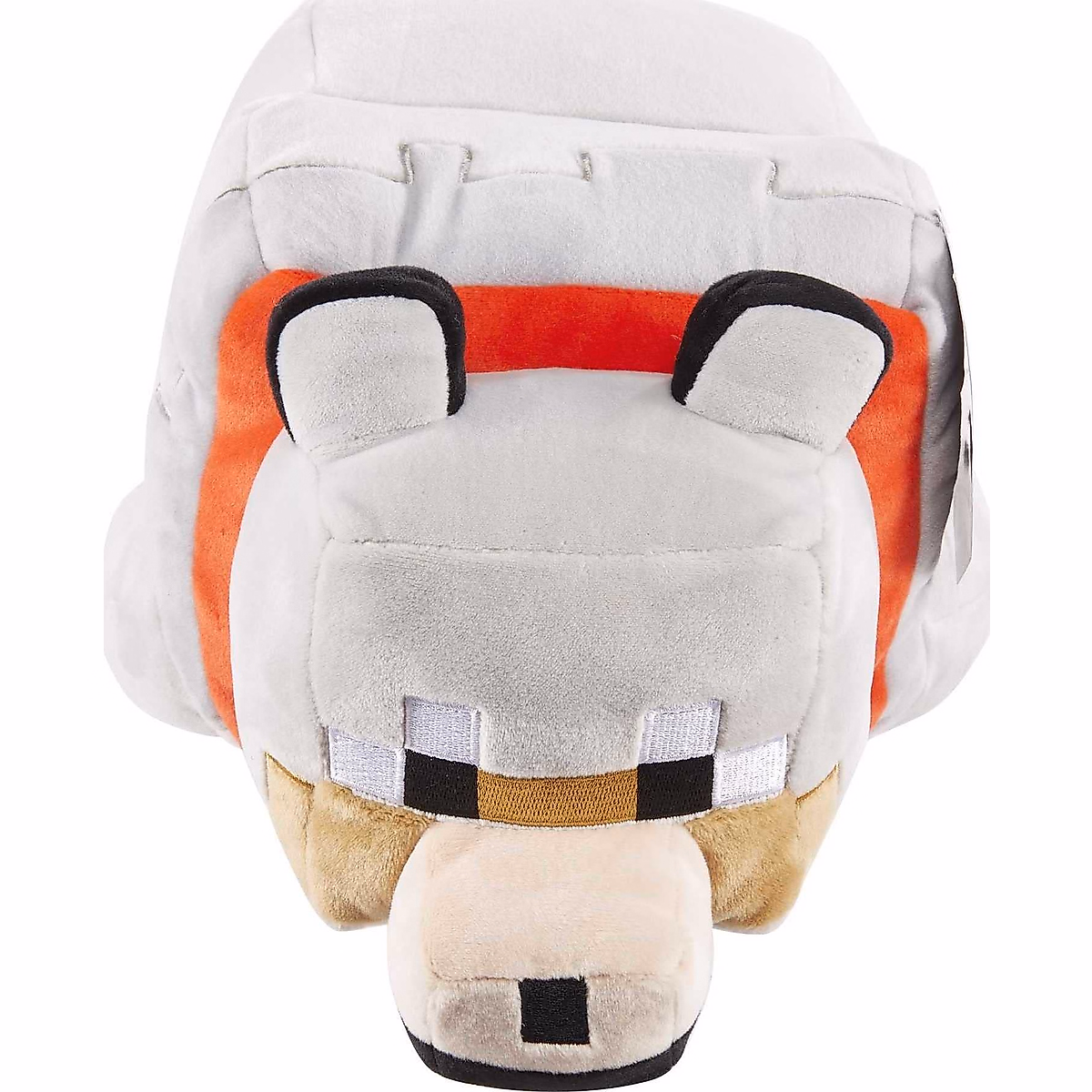 Mattel Minecraft Plush Wolf 12-inch Stuffed Animal Figure, Floppy Soft Doll Inspired by Video Game Character, Collectible Toy