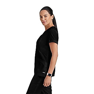 BARCO Grey’s Anatomy Women’s Kira Scrub Top - Black, M