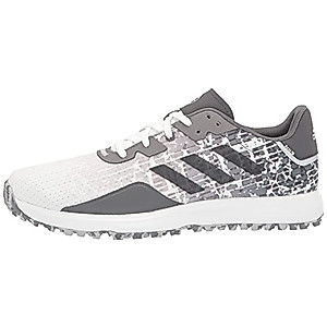 adidas Men's S2G Spikeless Golf Shoes, Footwear White/Grey Four/Grey Six, 10