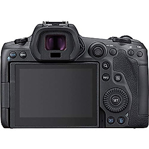 Canon EOS R5 Mirrorless Digital Camera with 24-105mm f/4L Lens (4147C013), 64GB Memory Card, Case, Corel Photo Software, 2 x LPE6 Battery, External Charger, Card Reader, LED Light + More (Renewed)