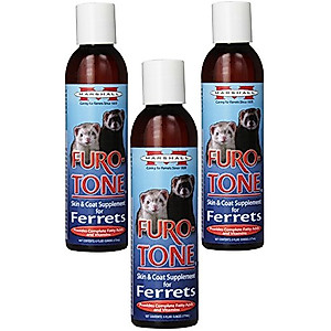 (3 Pack) Marshall Furo Tone Vitamin Supplement for Ferrets, 6-Ounce each