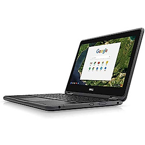 Dell Chromebook 3189 Laptop, 11.6" HD (1366 x 768) Non-Touch, Intel Celeron N3060, 4GB RAM, 32GB eMMC SSD, Chrome OS (Renewed)