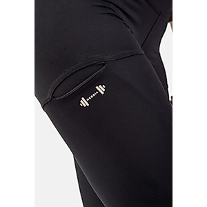 NEBBIA Active High-Waist Smart Pocket Leggings 402 Black