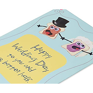 American Greetings Funny Wedding Card for Couple (Peanut Butter and Jelly)
