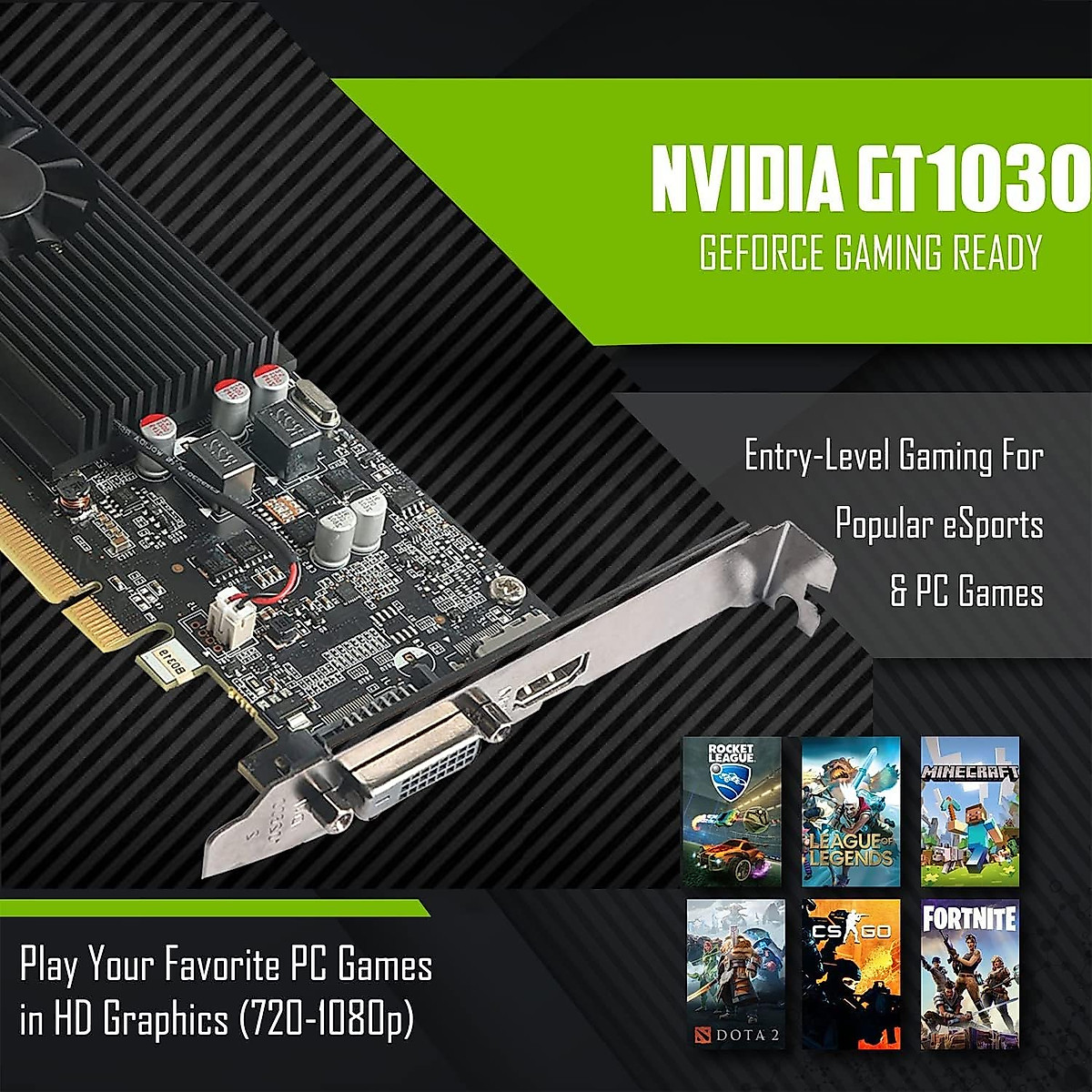 Lumos 8 Gaming Desktop PC, Intel Core i5 8th Gen, 16GB RAM, 2TB HDD, GT 1030 2GB DDR5 Graphics Card, 22 Inch 75hz Monitor, PCI-E Bluetooth | Wi-Fi, RGB Kit, Win 11 Home (Renewed)