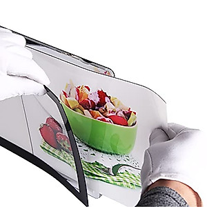 A4 Double Side Window Display Real Estate -Led Window Sign Acrylic Menu Light Box Sign for Office Restaurant Store Backlit Advertising Display(3 pcs/series)