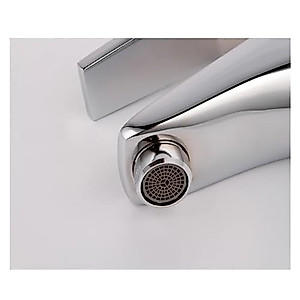 FACUT Hot and Cold Mixer Tap Bathroom Basin Sink Faucet Chrome Copper Water Tap Mixer Single Handle Bath Faucets,Kitchen Sink Faucet FACUT