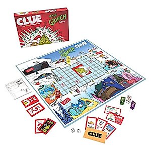 USAOPOLY CLUE: How The Grinch Stole Christmas | Solve The Mystery in This Clue Game