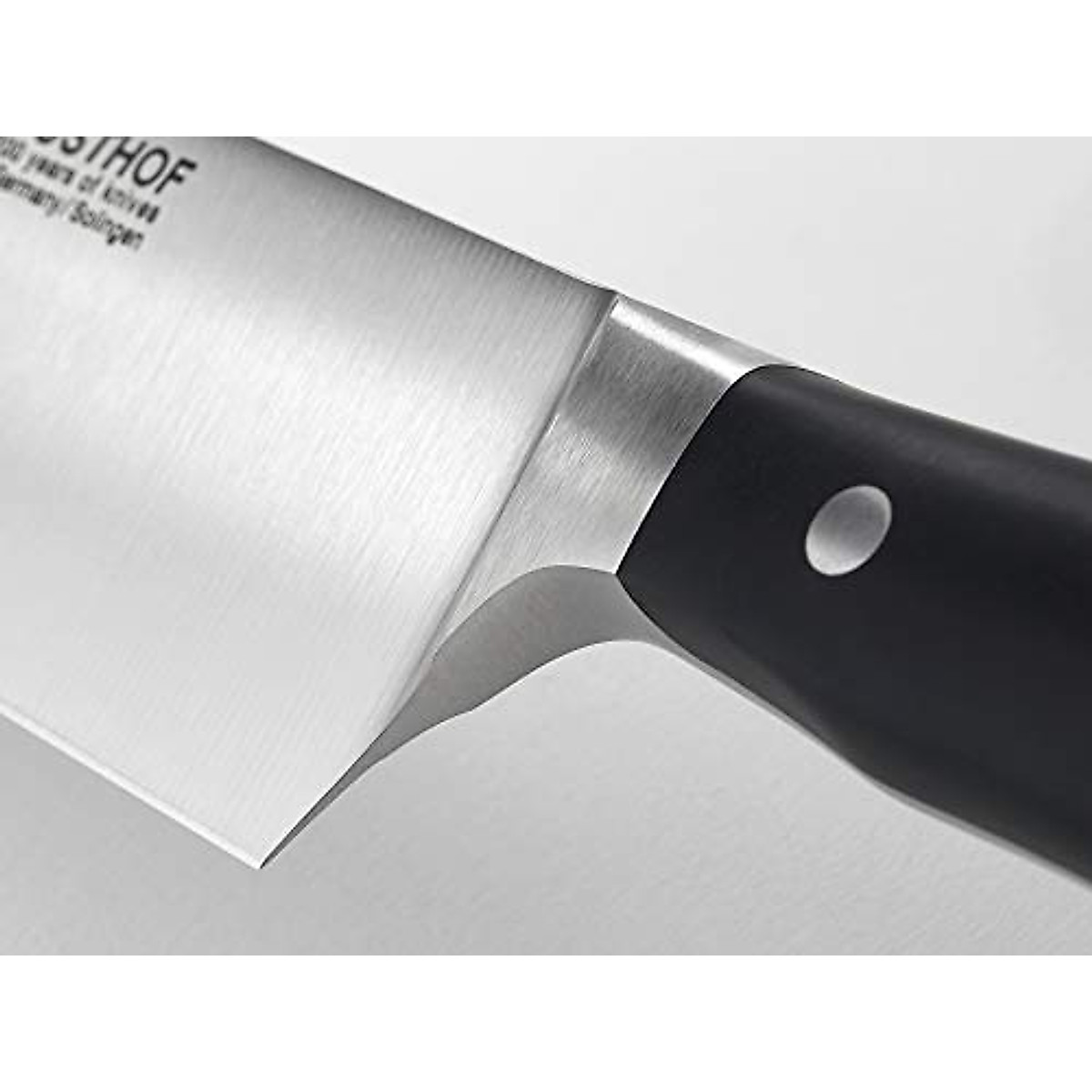 Wusthof Classic IKON Hollow Edge Nakiri, One Size, Black, Stainless