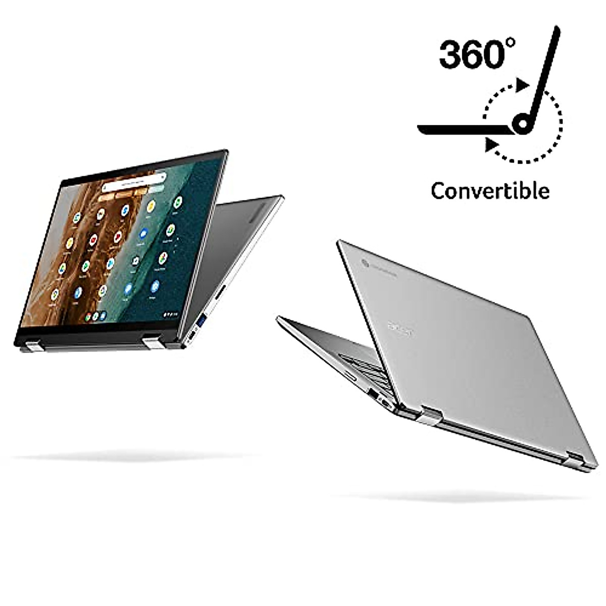 Acer Chromebook Spin 514 Convertible Laptop | Intel Core i3-1110G4 | 14" Full HD IPS Gorilla Glass Touch Display | 8GB LPDDR4X | 128GB SSD | DTS Audio | Intel Wi-Fi 6 AX201 | Chrome OS | CP514-2H-3678