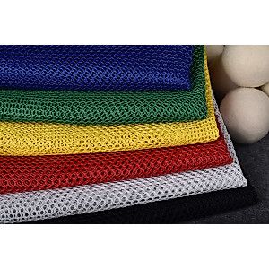 Handy Laundry Commercial Mesh Bag - Sturdy Material with Drawstring Closure. Ideal Machine Washable Mesh Laundry Bag for Factories, College, Dorm and Apartment Dwellers. (24" x 36" | White | 2-Pack)