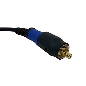 EWANYO MIG Welding Gun Torch 16.4ft(5m) 180A-300A Replacement Electric Welder For welding machine, Black & Blue