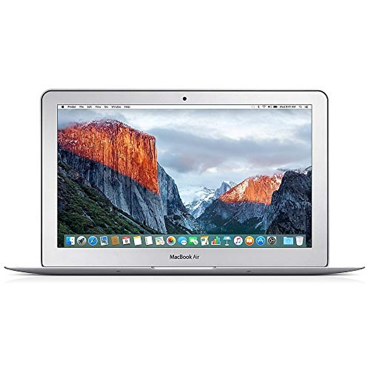 Apple MacBook Air (Early 2015), OS X High Sierra, Intel Core i5-5250U Dual-Core Processor, 1.6 GHz, Intel HD Graphics 6000 (Integrated), 128 GB, Silver (Renewed)