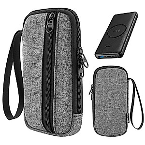 CaSZLUTION Travel Case for Anker Portable Charger 313 Power Bank (PowerCore Slim 10K), 325 (PowerCore Essential 20K), 523 (PowerCore 10K PD), 525 (PowerCore Essential 20K PD) and PowerCore III 10K
