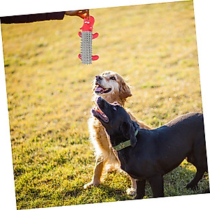 Sosoport Pet Latex Toys Teeth Cleaning Toy Dog Teething Toy Dog Chewing Toy Vocalizing Dental Care Toy Dog Supply Puppy Chewing Toy Adorable Dog Toy Puppy Toy Dog Chew Toy