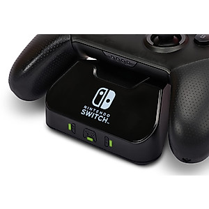 PowerA Controller Charging Base for Nintendo Switch, Black, Wireless Controller charging, Charge, rechargeable battery, Nintendo Switch, Joy-Con Charging, PowerA Wireless Charging