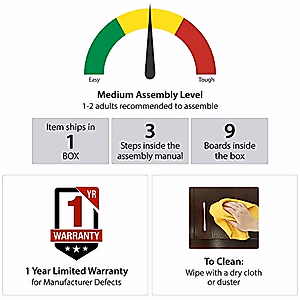 CosmoLiving by Cosmopolitan Ella L, White Desk