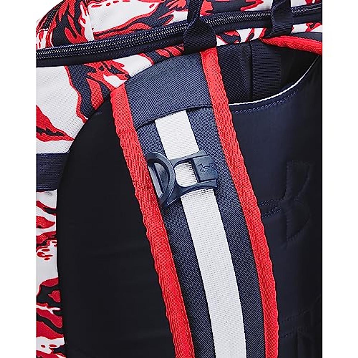 Under Armour Unisex-Adult Utility Baseball Backpack Print, (411) Midnight Navy/Midnight Navy/Metallic Gold, One Size Fits All