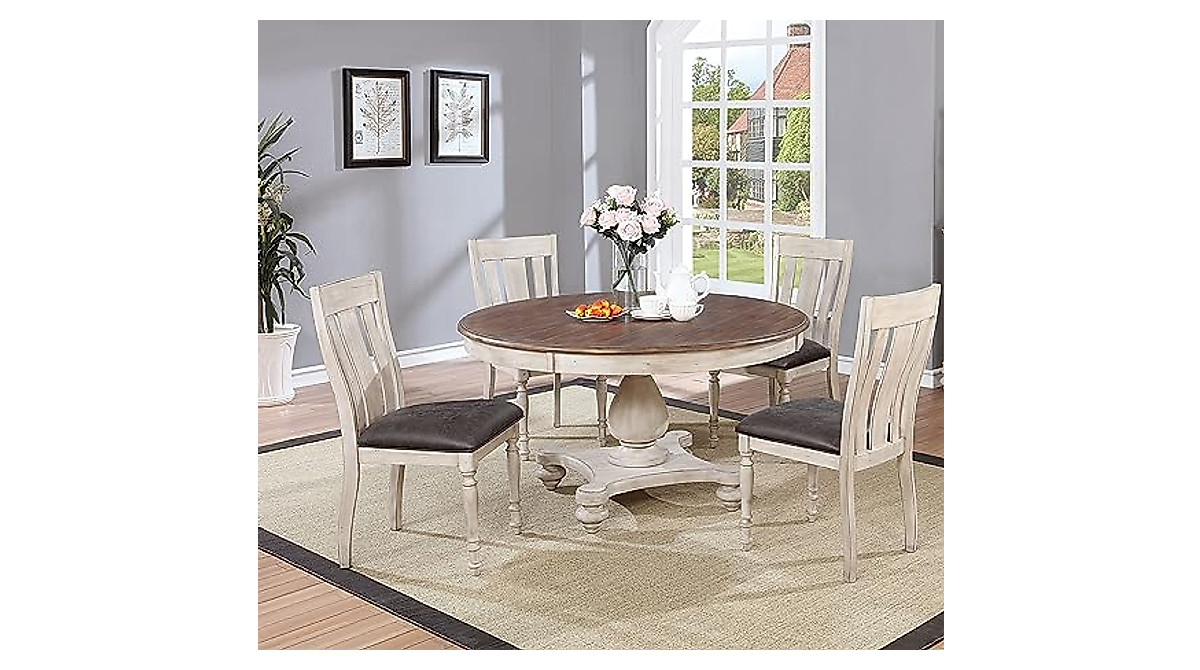 Roundhill Dining Set: Timeless Style & Comfort